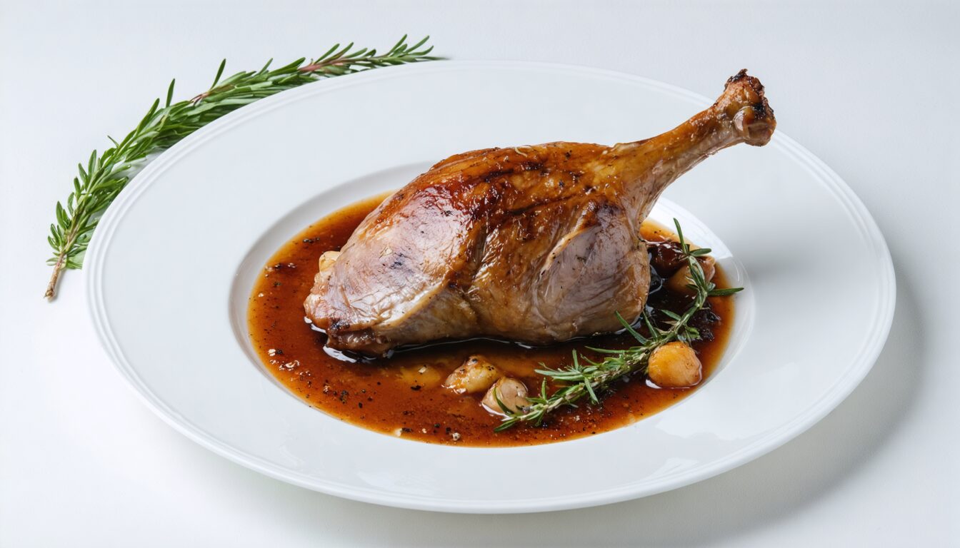 Cuisse de canard rôtie : la recette gourmande au four