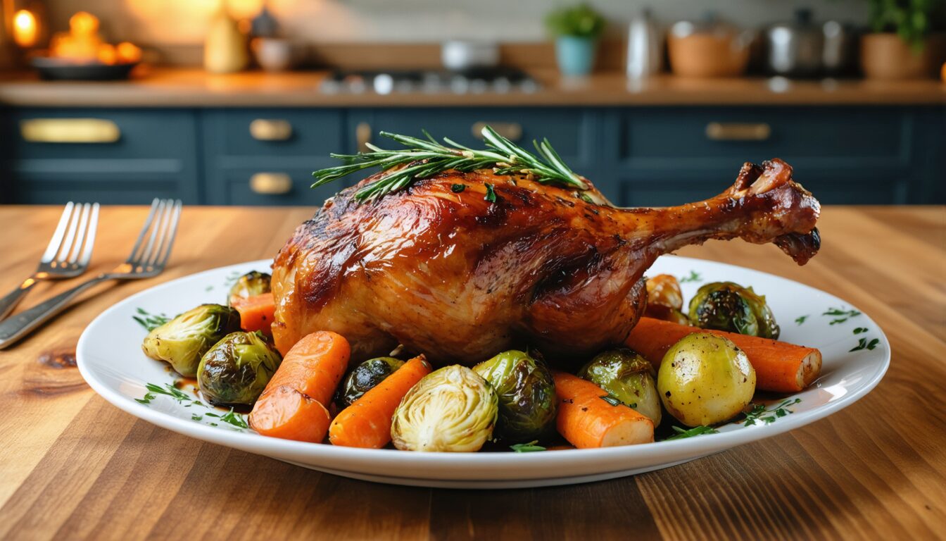 Cuisse de canard rôtie : la recette gourmande au four