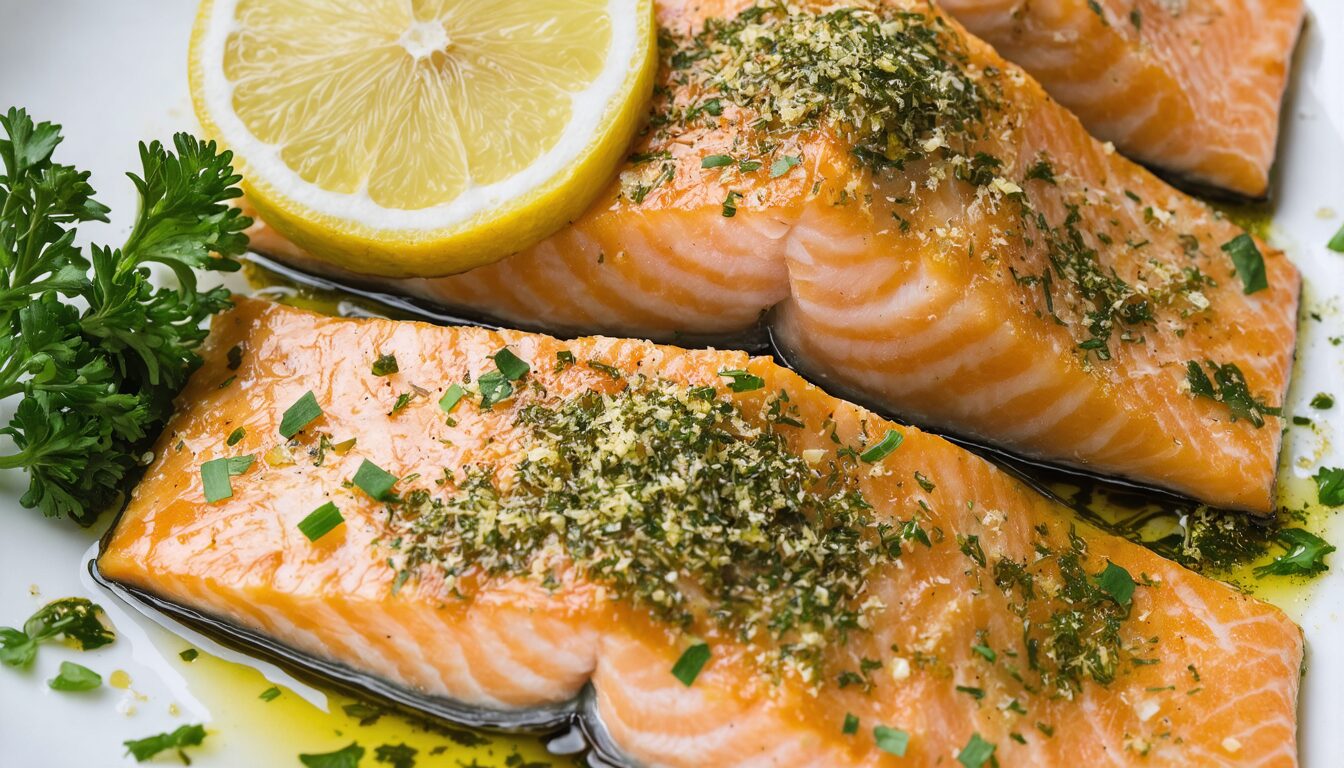 Le pavé de saumon au four : la recette facile et savoureuse