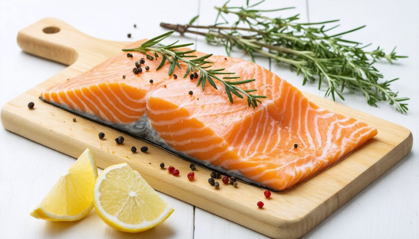 Le pavé de saumon au four : la recette facile et savoureuse
