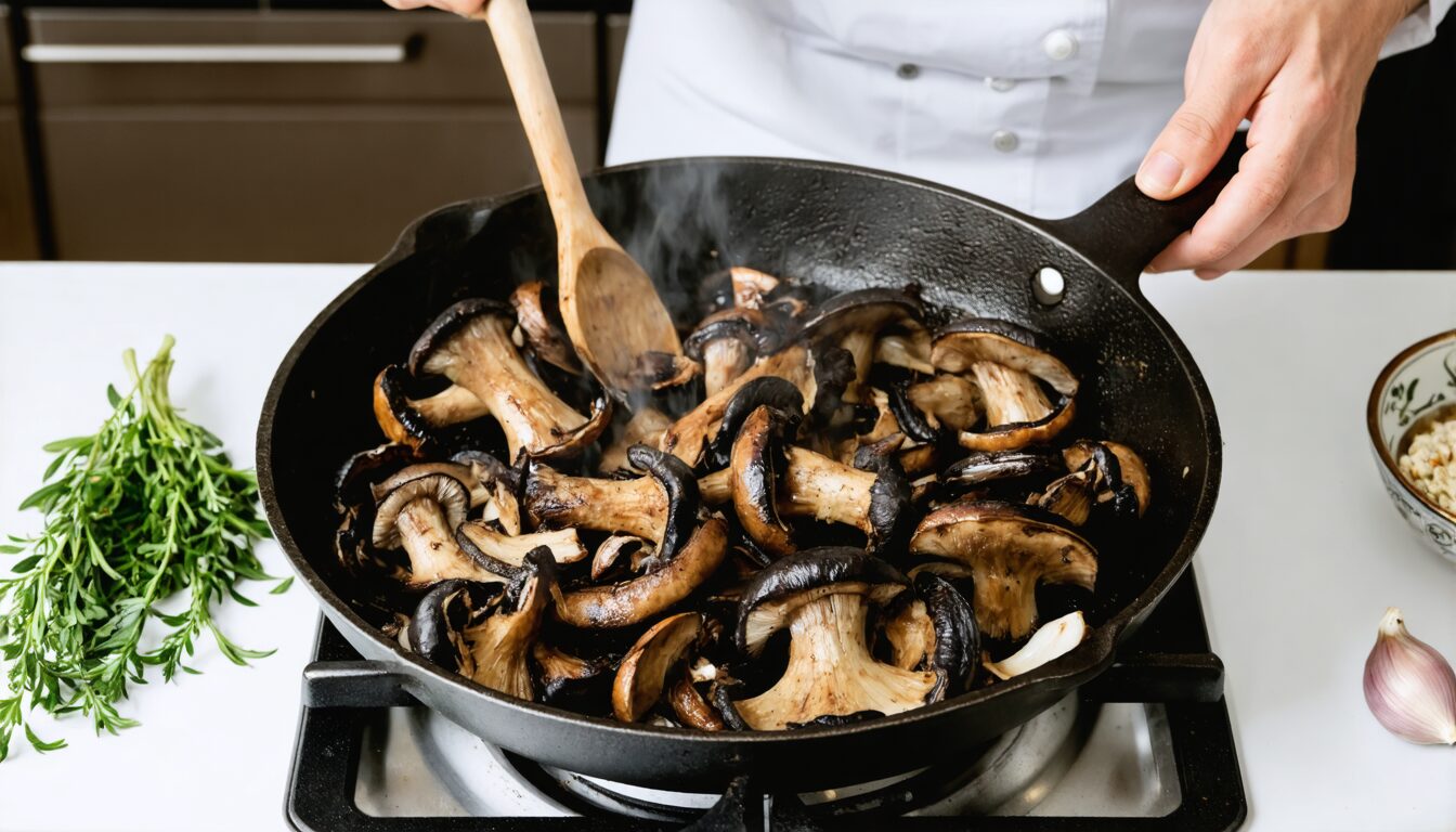 Trompettes de la mort : astuces gourmandes pour les sublimer en cuisine