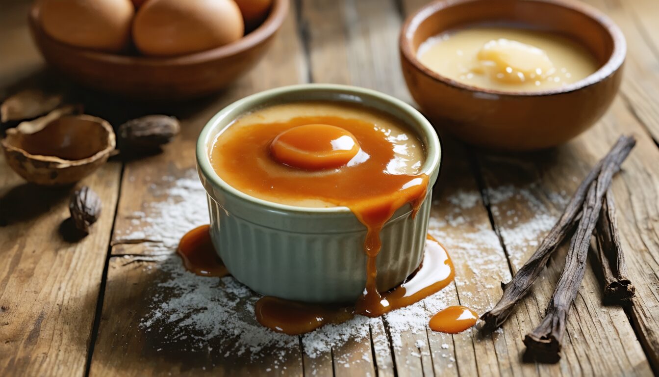 Recette crème caramel grand-mère : le classique revisité